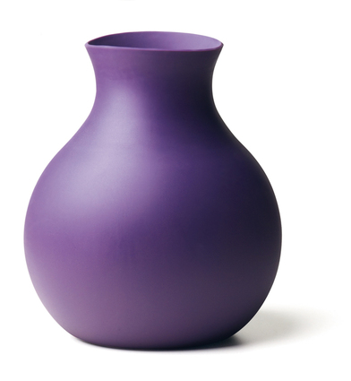 Jarrón De Color Azul Púrpura Tamaño Pequeño