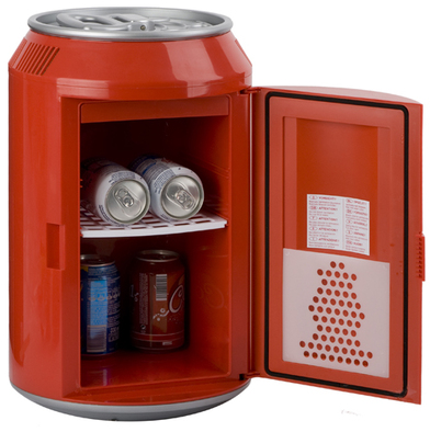 Nevera Cold Drinks para 10 latas cilíndrica 220V-12V