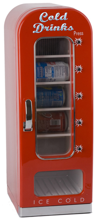 Nevera Cold Drinks para 10 latas dispensador 220V-12V
