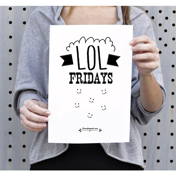 Lámina original LOL Fridays